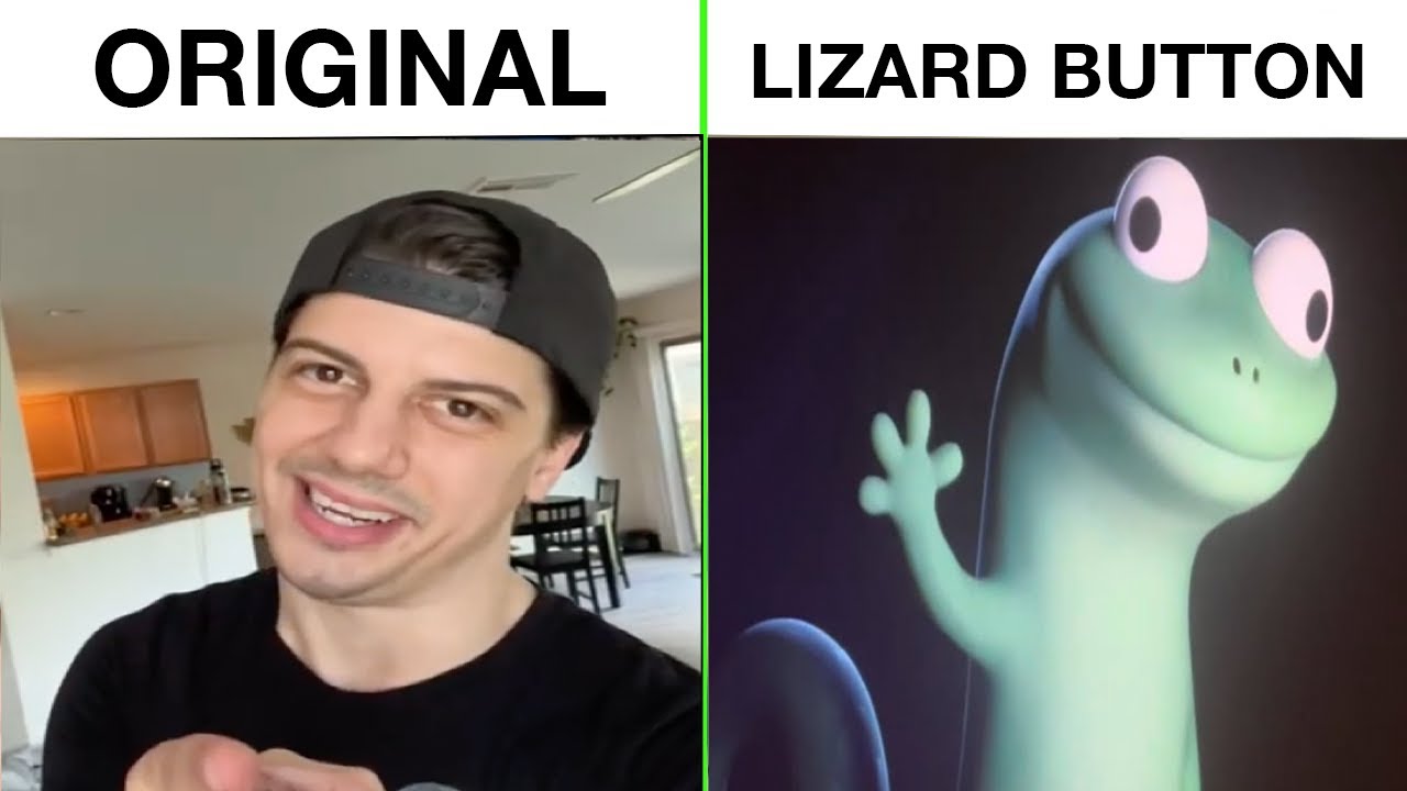 Go to Sleep Meme vs Lizard Button - YouTube