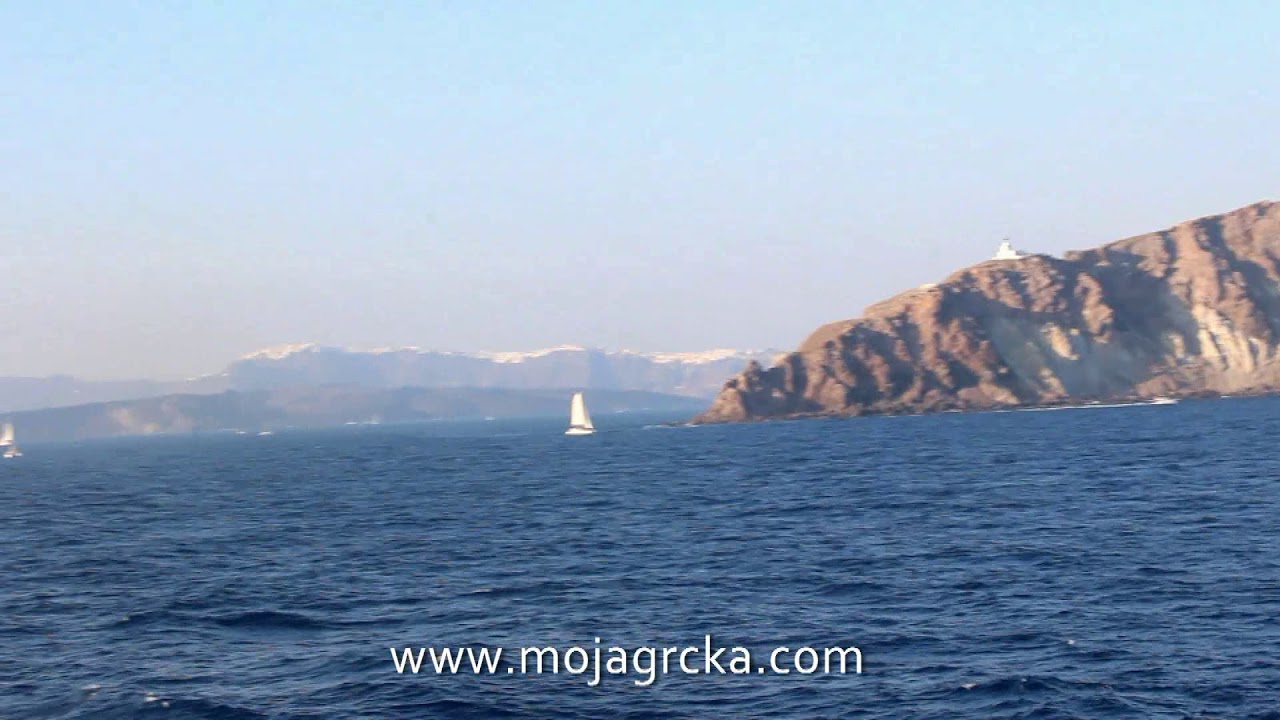 Putovanje trajektom od Santorinija do Krita #santorini #crete #krit # ...