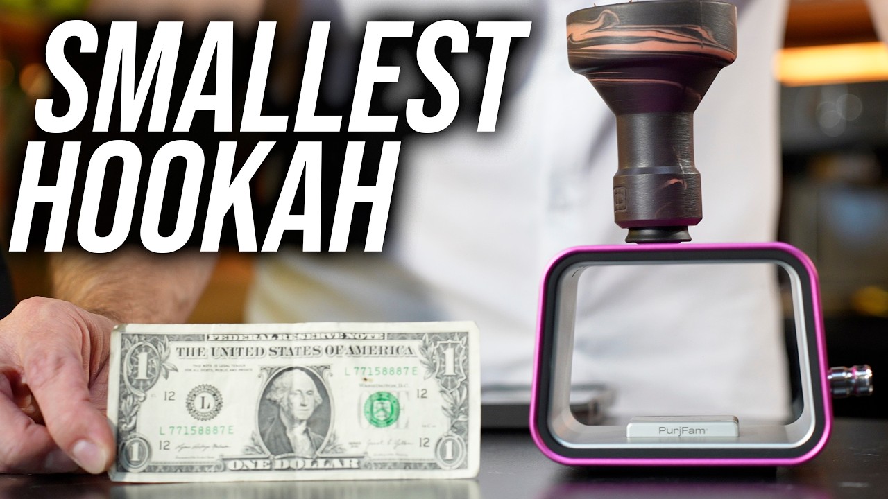 Pocket-Size Hookah With Crazy Technology | Is This the Future of ...