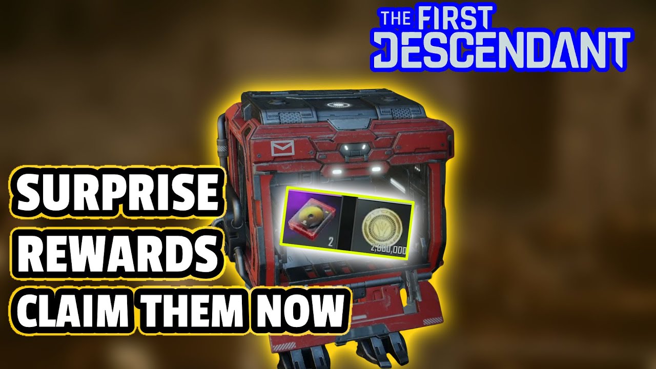 [FIRST DESCENDANT] Surprise REWARDS'' Check Your Mail, DAILY & LIMITED ...