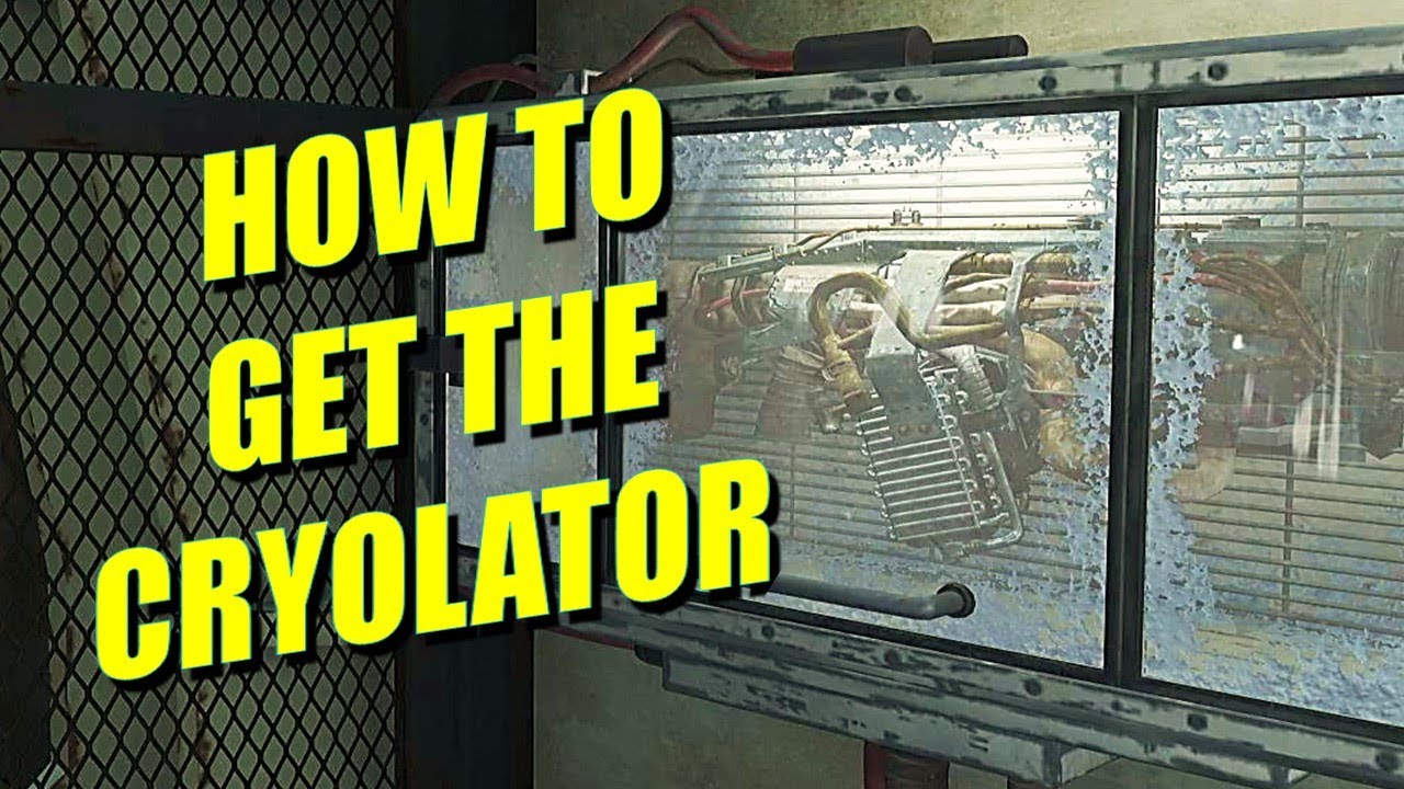 FALLOUT 4 - How to get the CRYOLATOR - YouTube