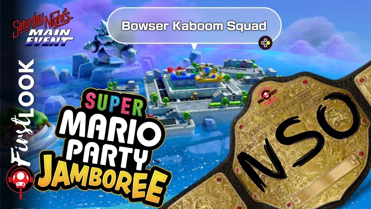First Look at Bowser Kaboom Squad - Super Mario Party Jamboree - YouTube