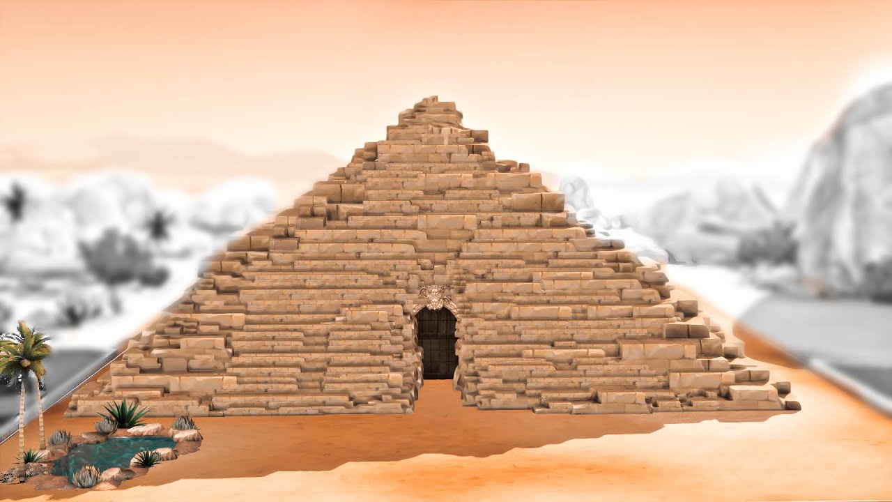 PYRAMID. *THE SIMS 4. *STOP MOTION. *NOCC. - YouTube