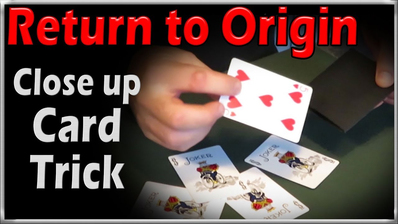Return to Origin Card Trick | Packet Card Effect | Full Tutorial ...
