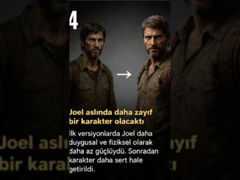 THE LAST OF US İLGİNÇ 10 BİLGİ!!! #thelastofus #tlou #shorts #bilgi #playstation