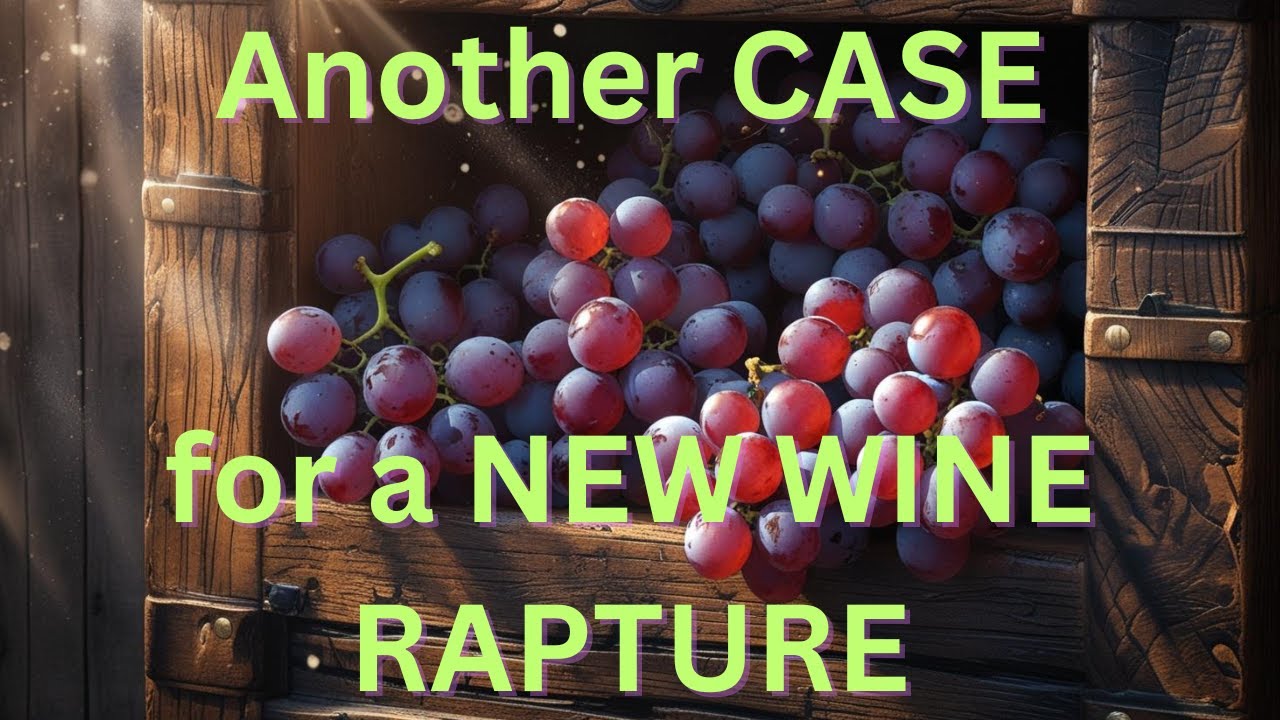 Another Case for a New Wine Rapture... yeah, I said it. - YouTube