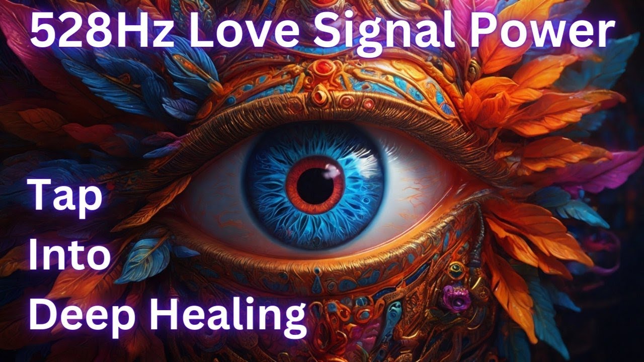 528 Hz Solfeggio Love Signal Healing & 6 Hz Theta Binaural Harmony ...