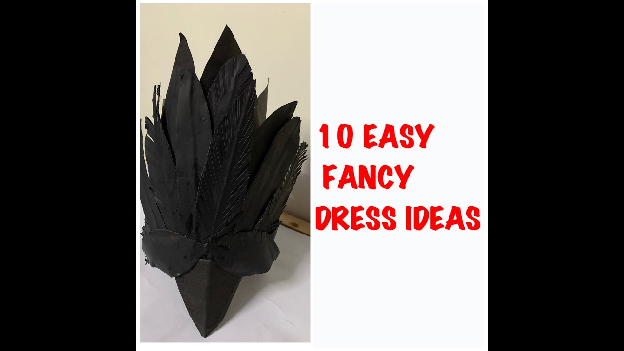 10 Easy fancy dress ideas - YouTube