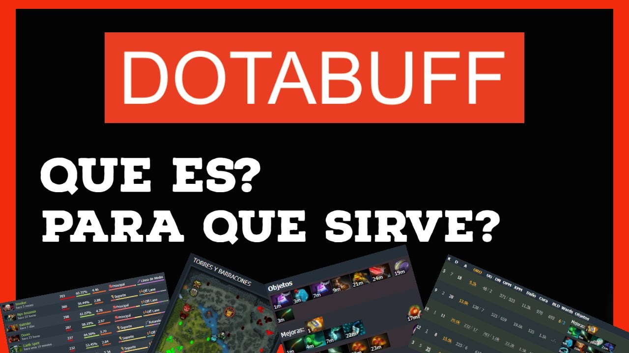 COMO USAR DOTABUFF. DOTA2 - YouTube