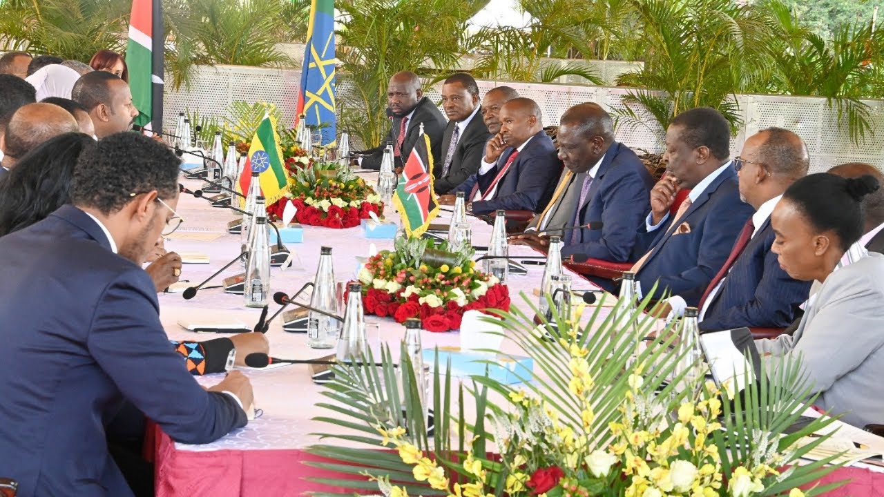 PRESIDENT RUTO & ETHIOPIA PRIME MINISTER OPEN BILATERAL TALKS IN STATE ...