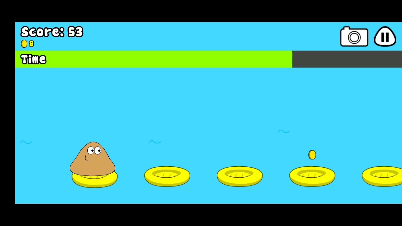 Pou Water Hop gameplay8 - YouTube