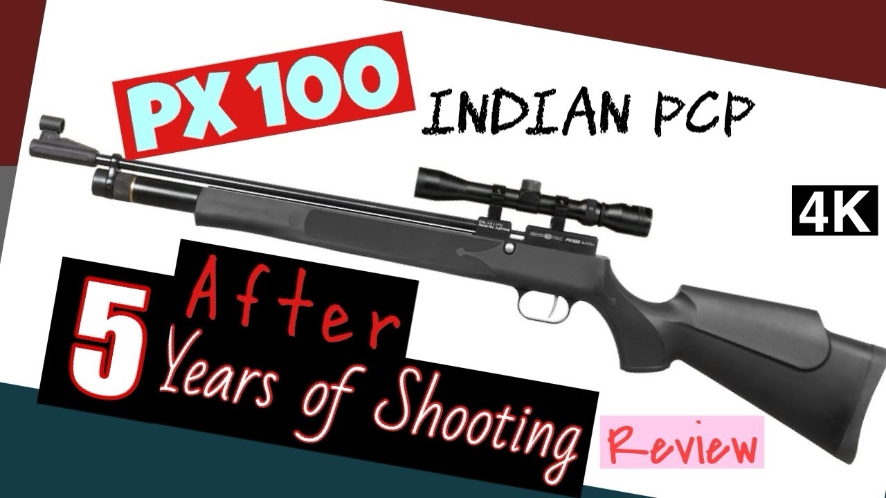 px100 pcp air rifle review after shooting for 5 years - YouTube