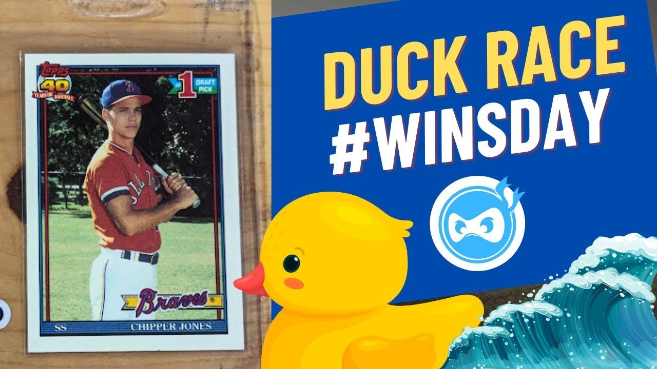 DUCK RACE CHIPPER JONES AND JARED GOFF - YouTube