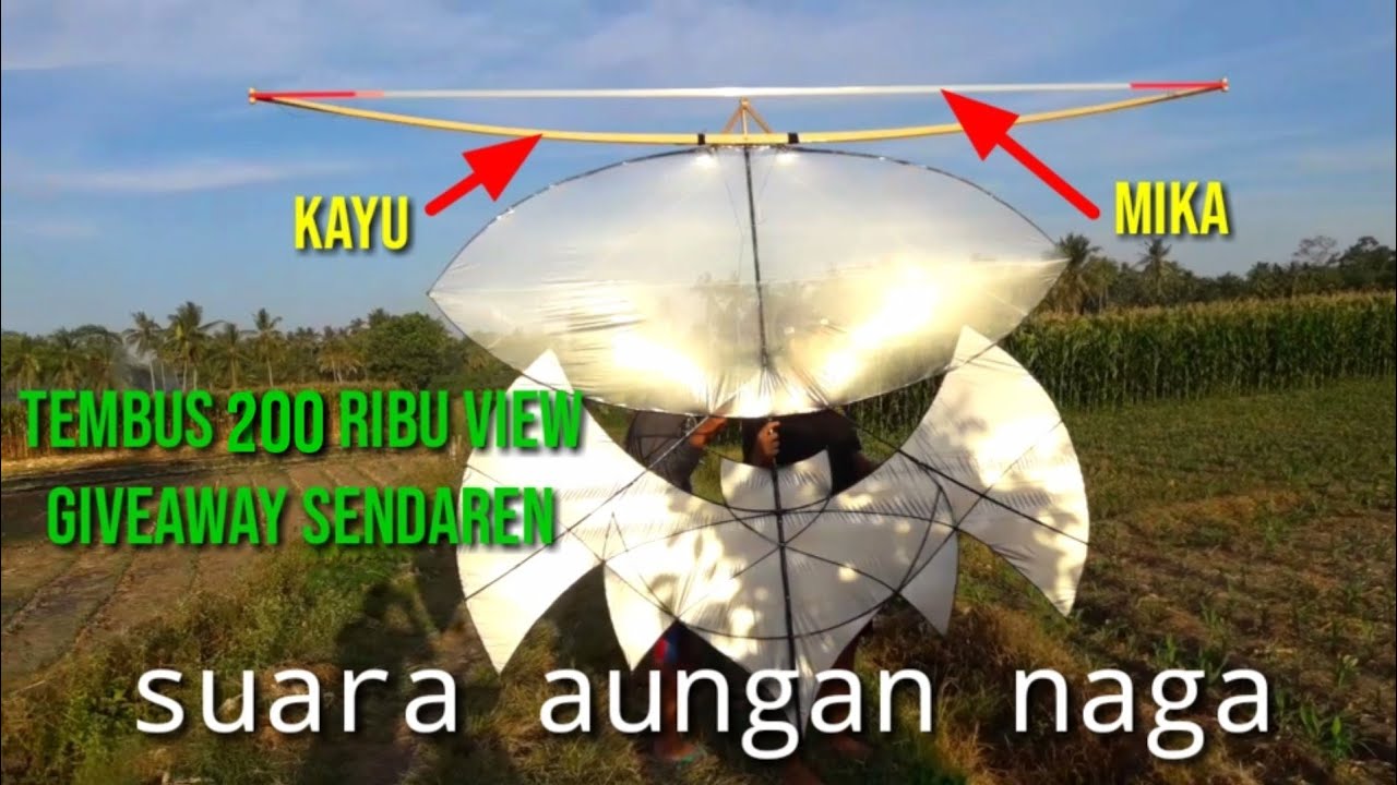 TES SENDAREN LAYANGAN GAPANGAN ATAU GUANGAN TERBARU DARI KAYU DAN MIKA ...