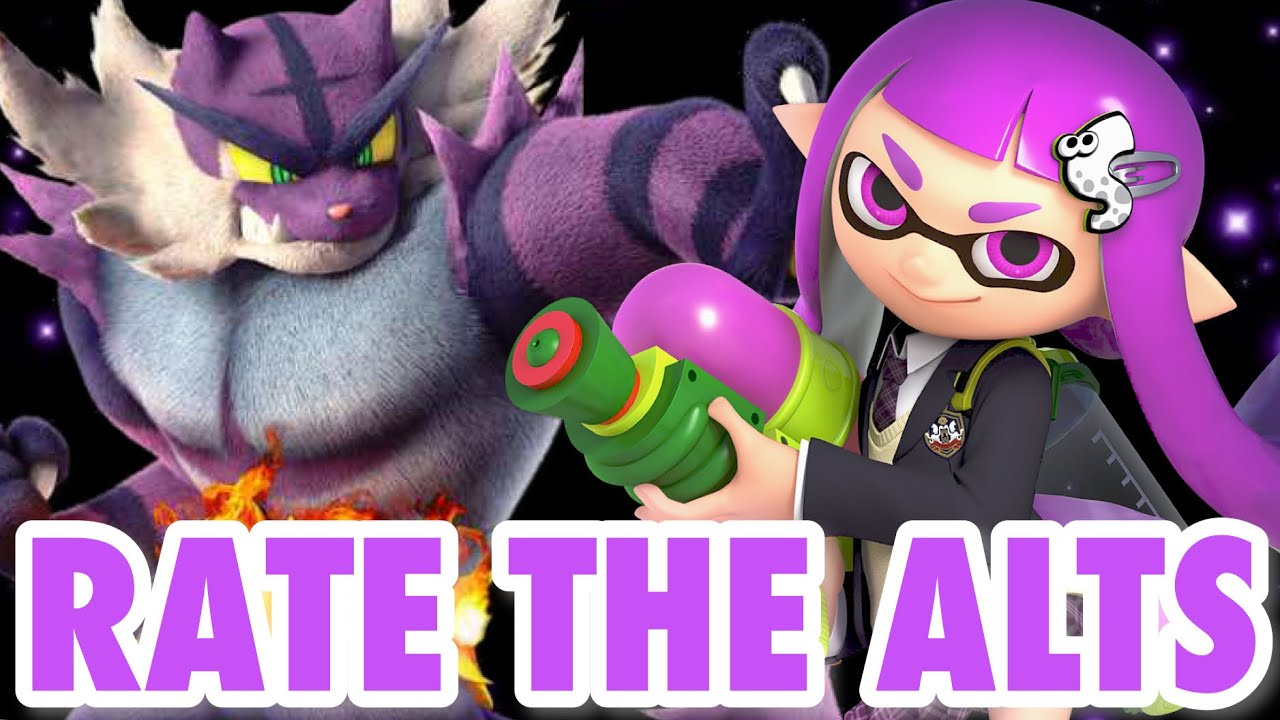 Rate the Alts in Smash Bros Ultimate! (Part 2) - YouTube