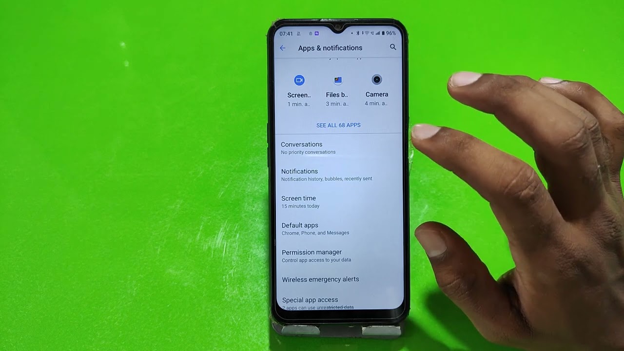show battery percentage setting in Realme C33 , Realme C33 mein battery ...