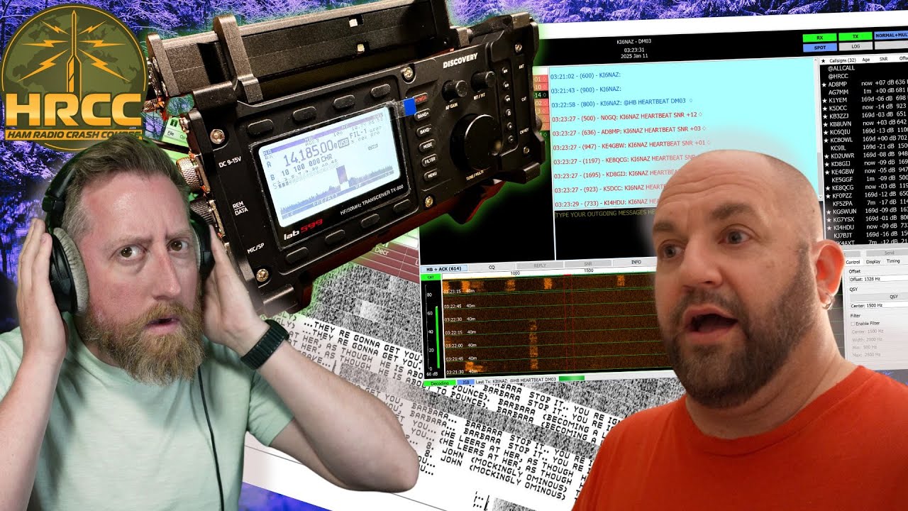 Digital Ham Radio Modes For Winter Field Day - YouTube