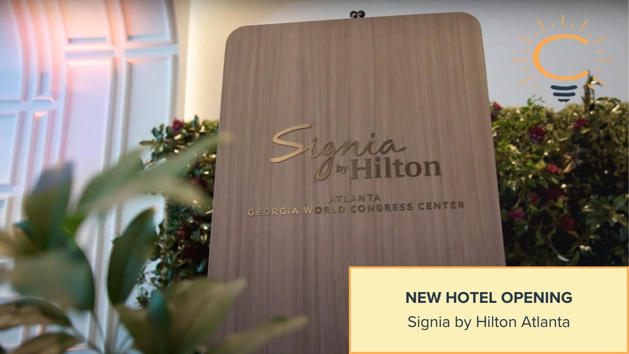 Signia by Hilton | New Premier Hotel in Atlanta, GA - YouTube