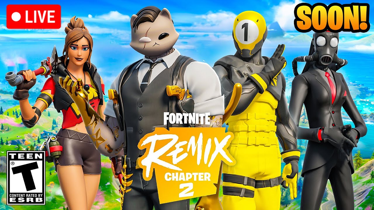 FORTNITE CHAPTER 2 REMIX SOON! SPOOKY HORROR SUMMER BREAK ISLAND! # ...