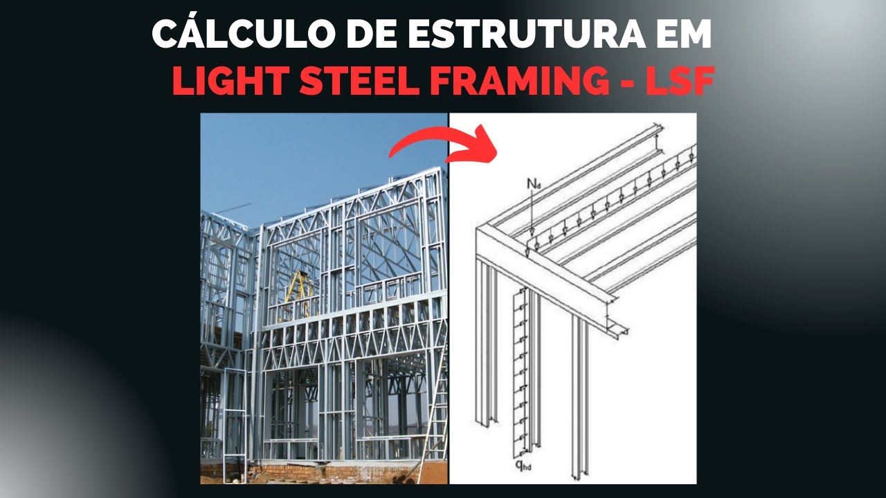 2025- Como calcular estrutura em LIGHT STEEL FRAMING - LSF - YouTube