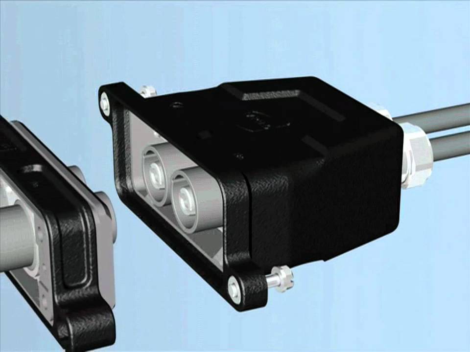 HARTING axial screw technology - YouTube