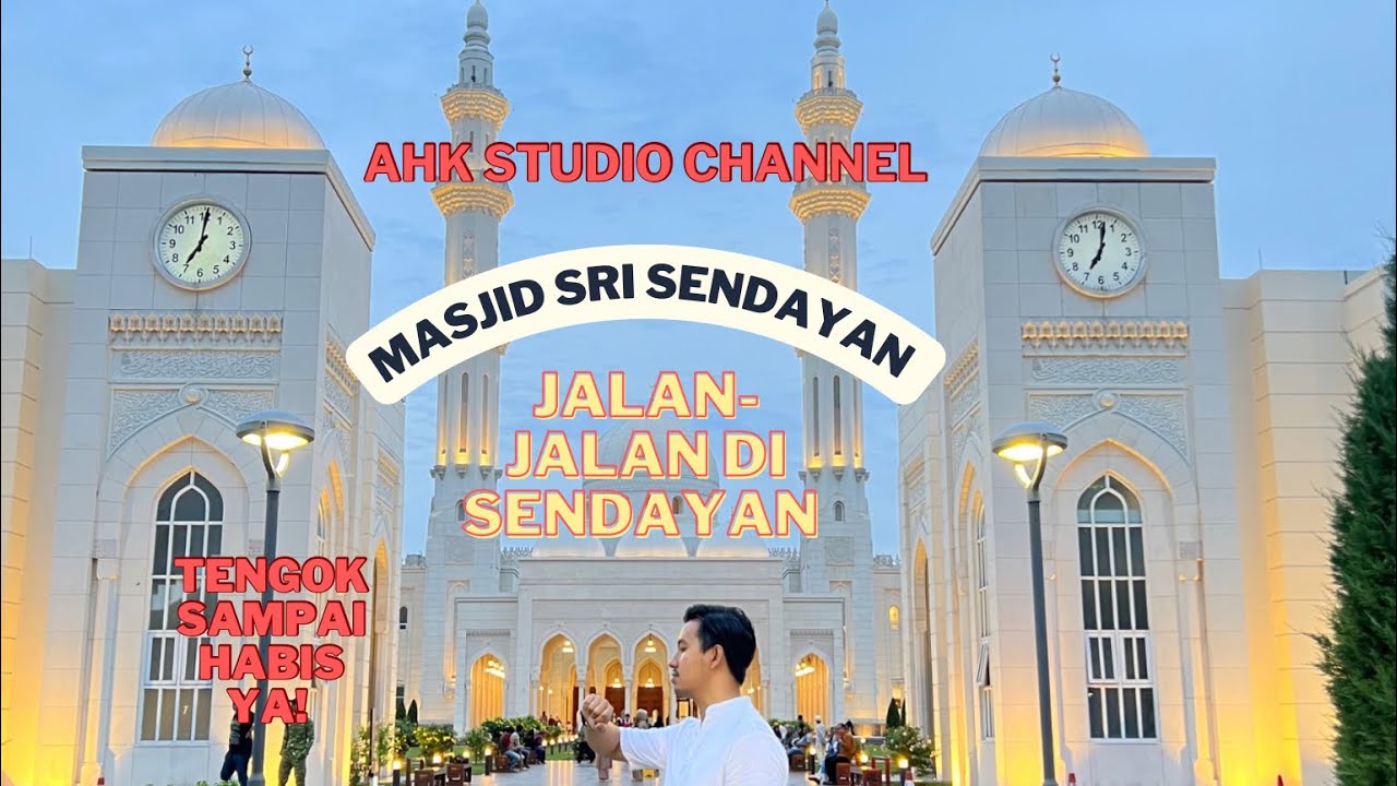 SubhanAllah! Keindahan Masjid Sri Sendayan & Dinner di Leezo Cafe ...