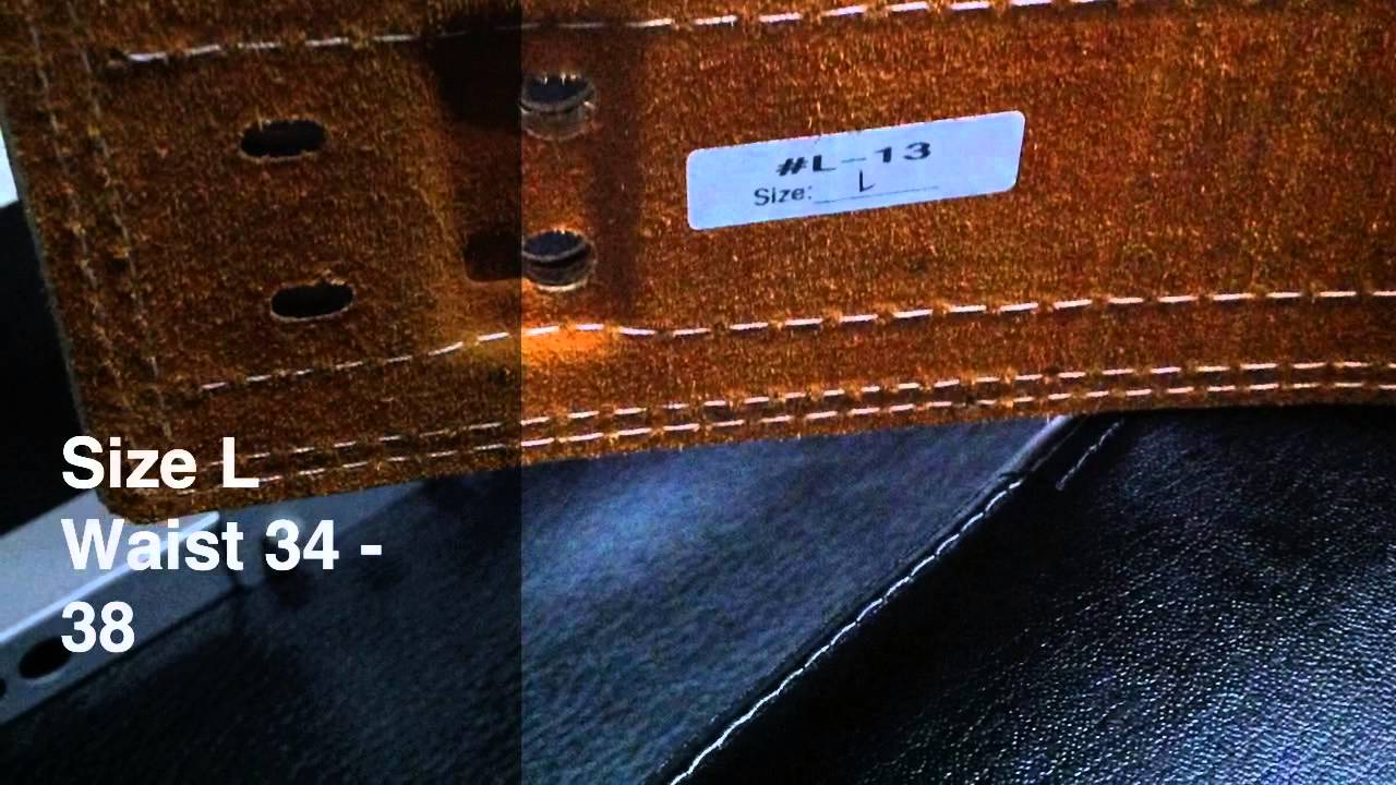 New Inzer Forever Lever Belt - YouTube