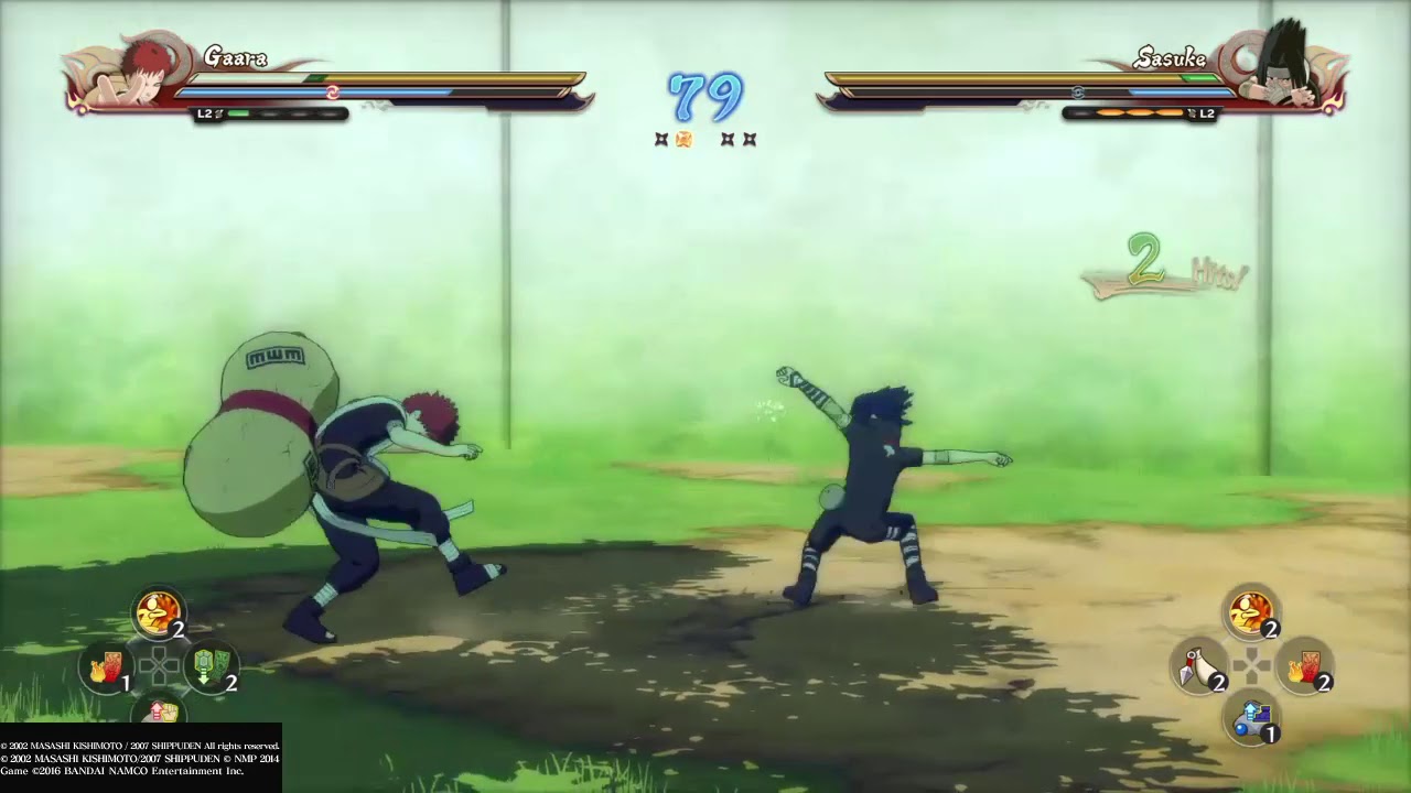 Uchiha Sasuke vs Gaara Chunin Exams's arena (NARUTO SHIPPUDEN Ultimate ...