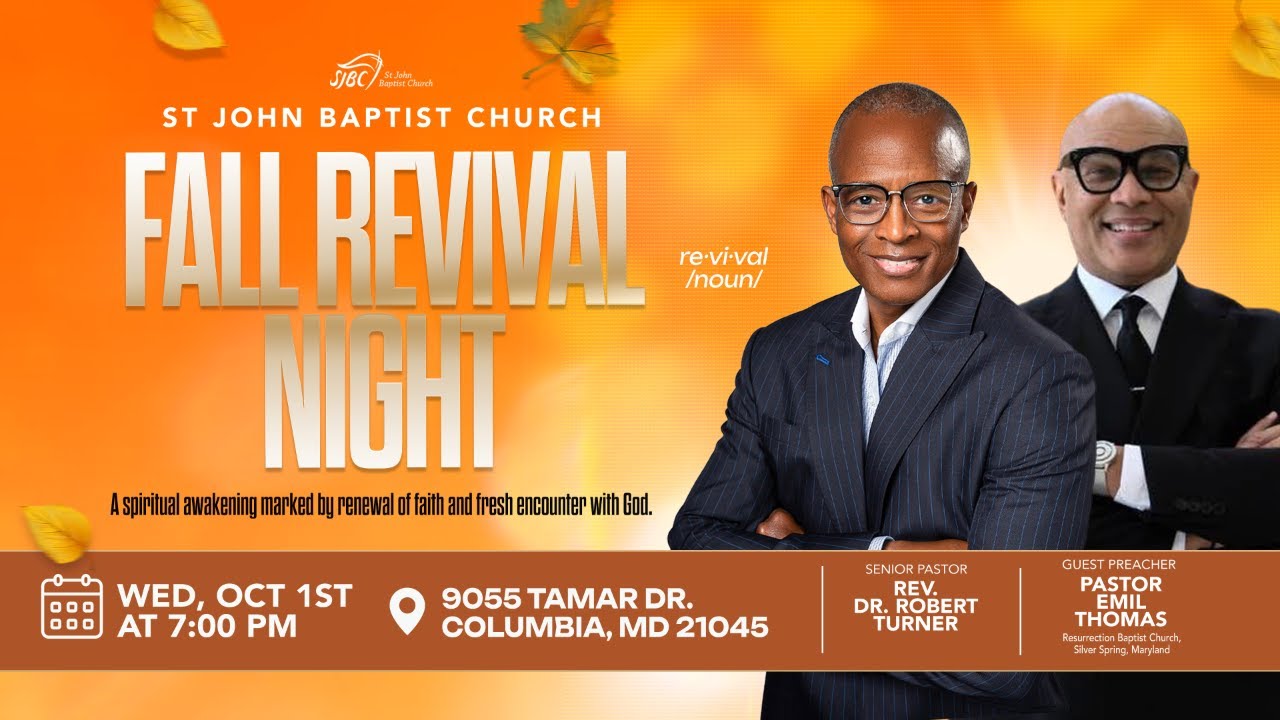 Fall Revival Night | Pastor Emil Thomas - YouTube