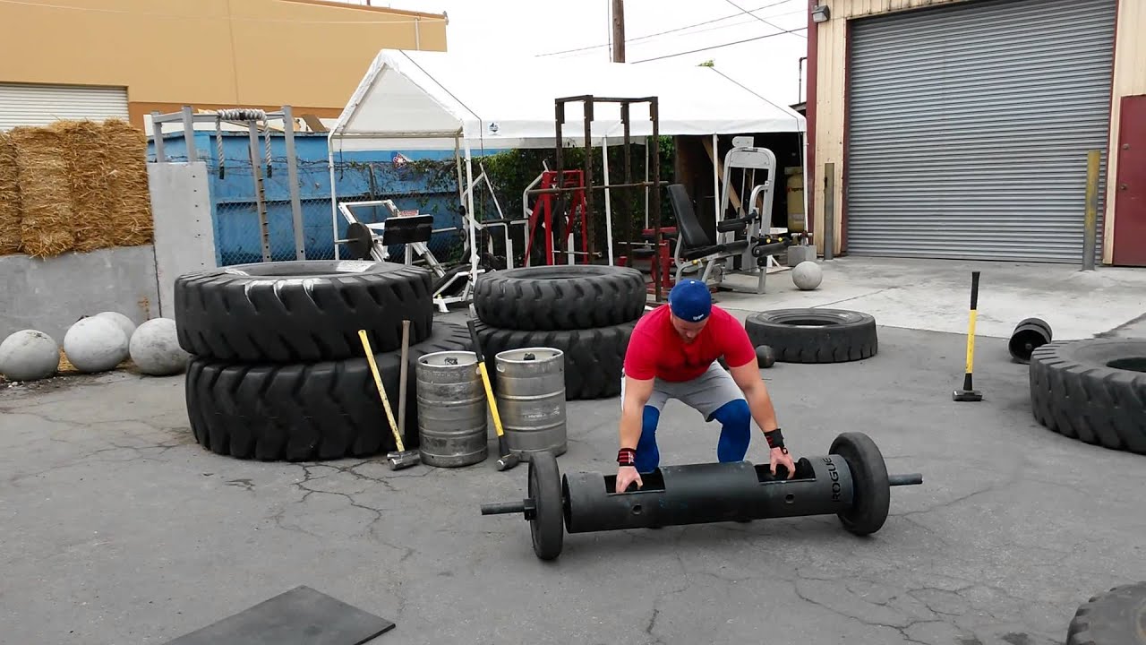 Strongman circuit - shoulders - YouTube