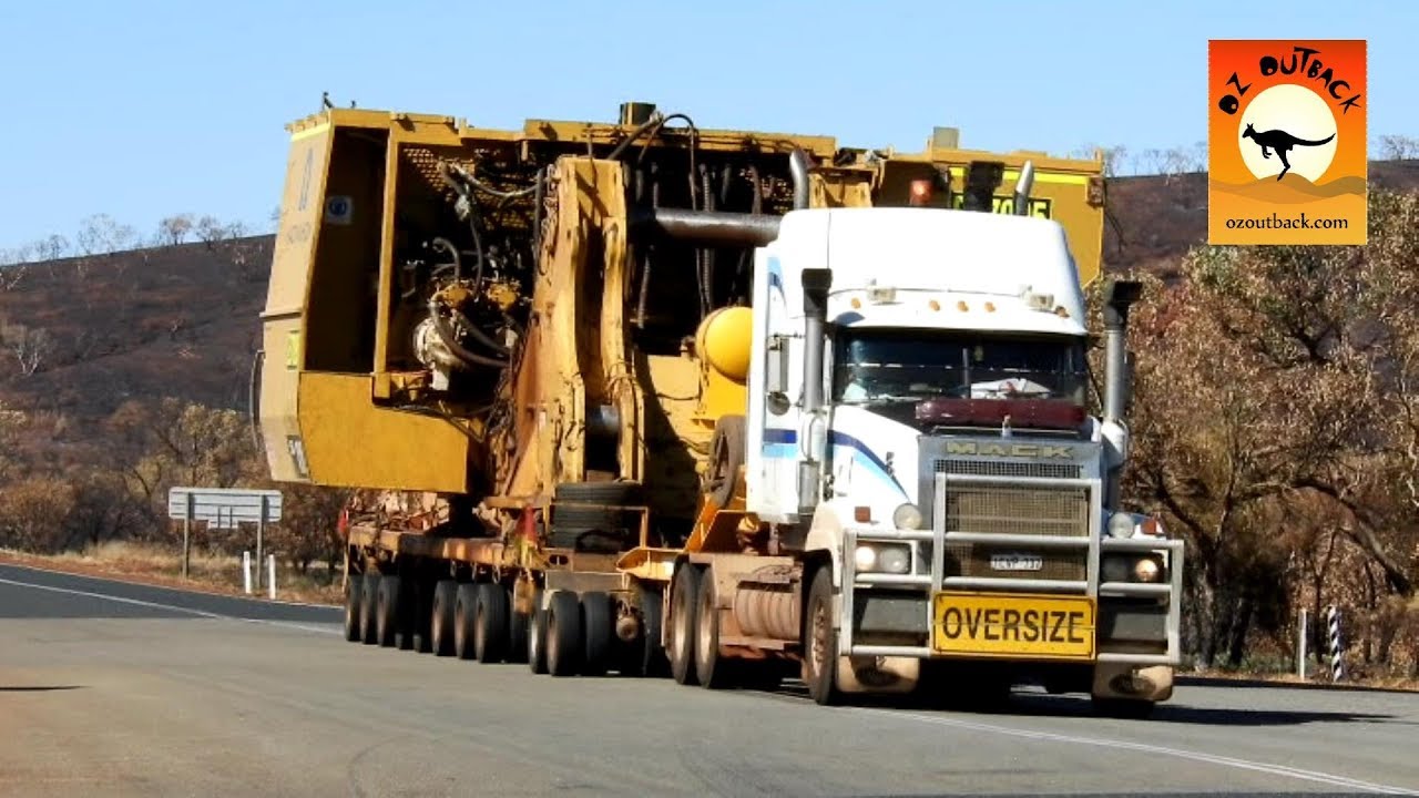 Extreme Trucks #28 - Massive Oversize Pilbara Mining equipment road ...