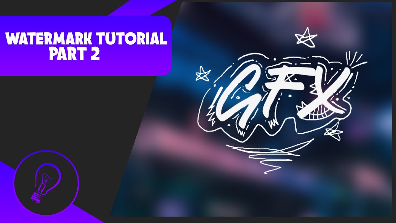 ADVANCED ROBLOX WATERMARK TUTORIAL | GFX Logic - YouTube