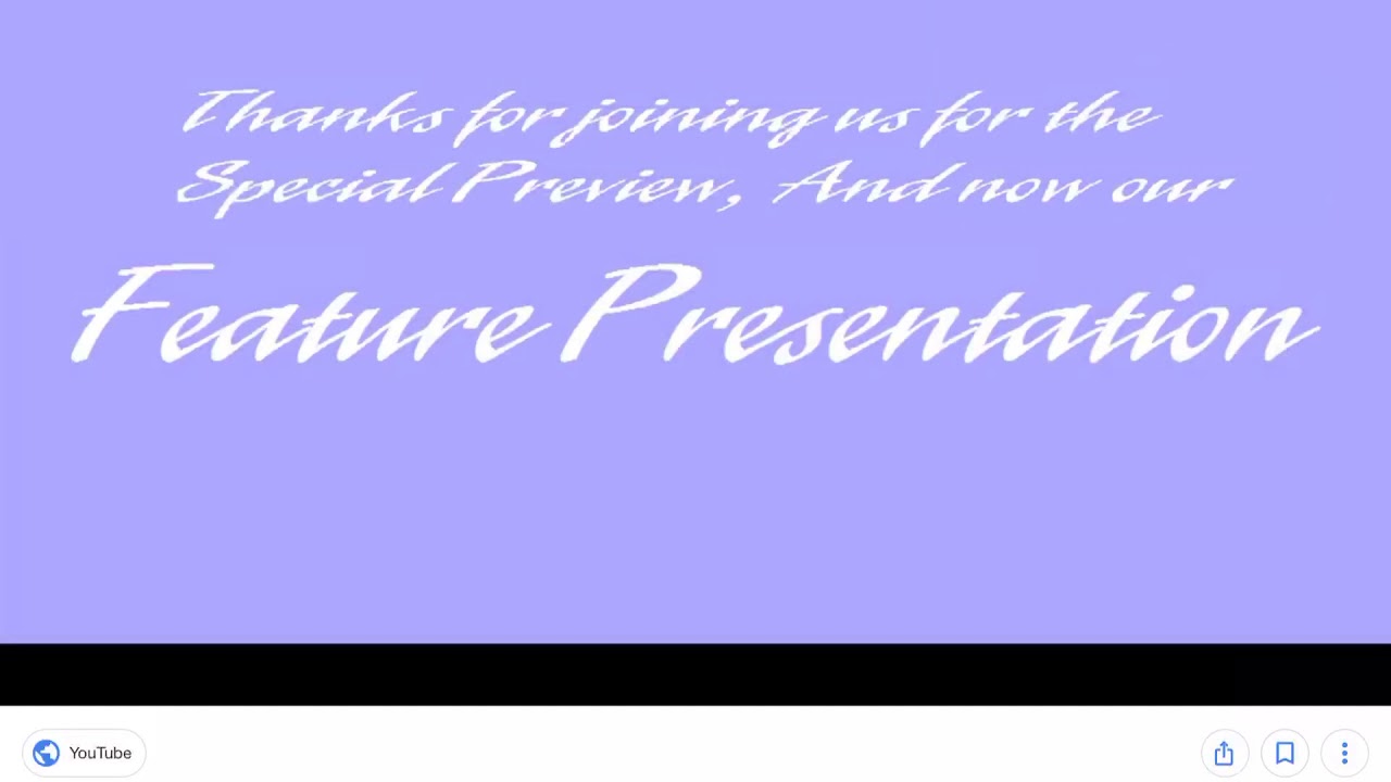 Thanks for joining us for the special preview and now our feature ...