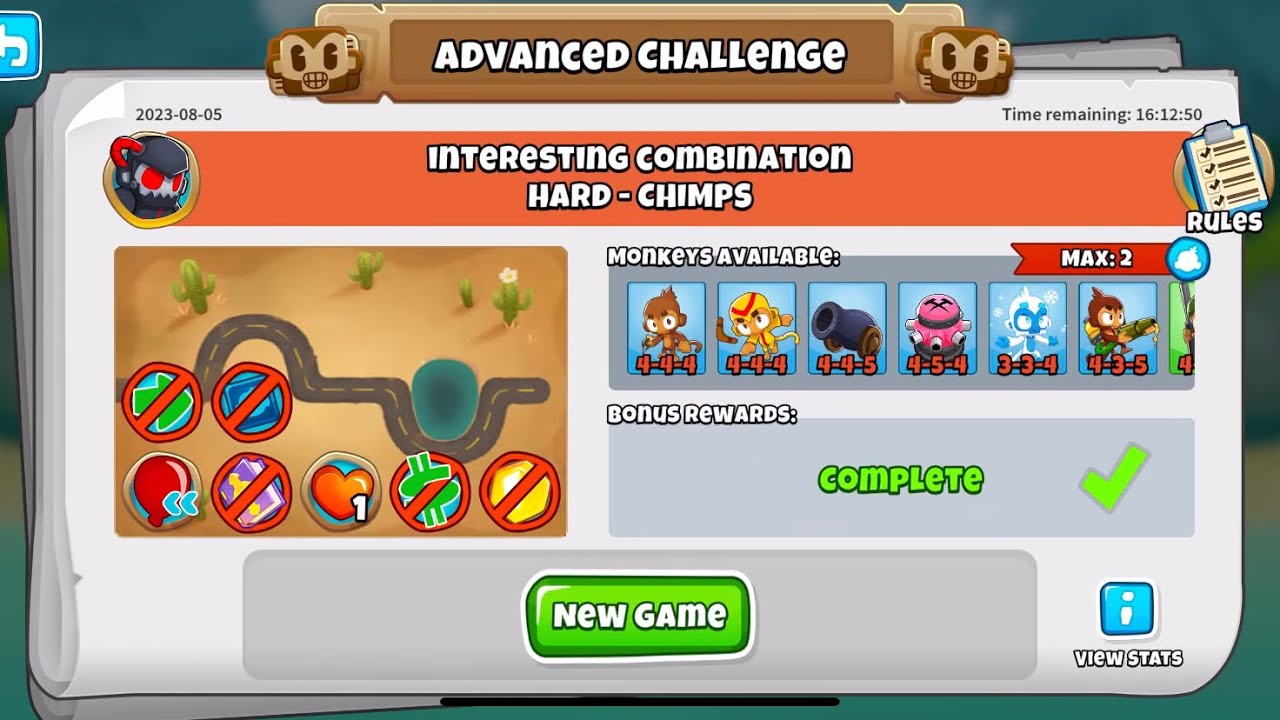 Advanced Challenge: Interesting Combination TUTORIAL (8/5/23) BTD6 ...