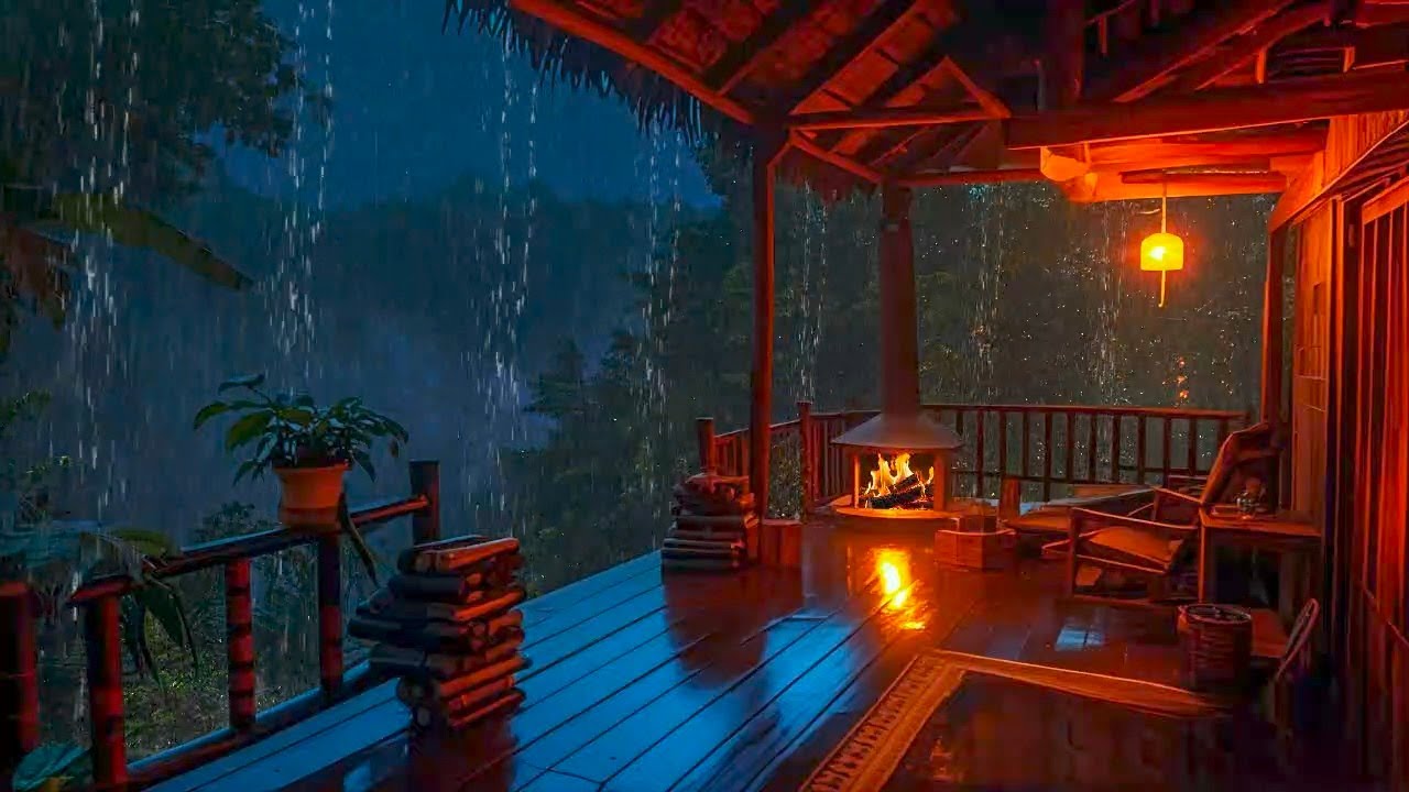 Midnight Storm Vibes – Heavy Rain & Thunder for Dreamy, Uninterrupted ...