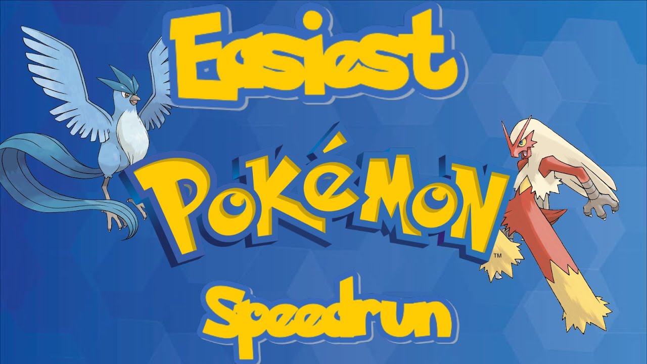 What are the easiest Pokémon games to speedrun? - YouTube
