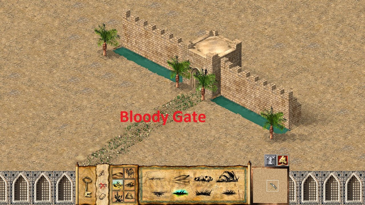 Stronghold Crusader easy way to defend your gate. ( Real one ) - YouTube