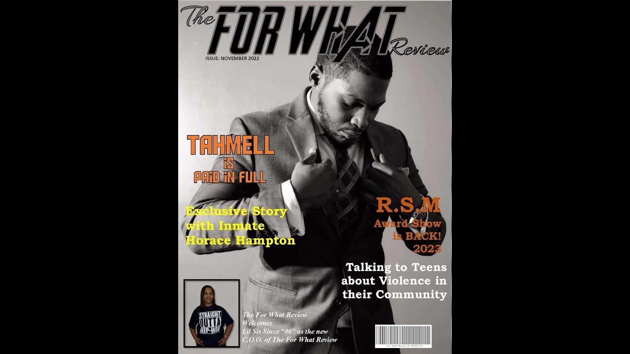 Exclusive interview with Tahmell and talks about growing up and going ...