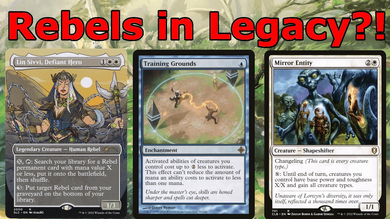 WINNING WITH TRAINING GROUNDS! Rebel Stompy (Legacy Rebel Tribal with ...