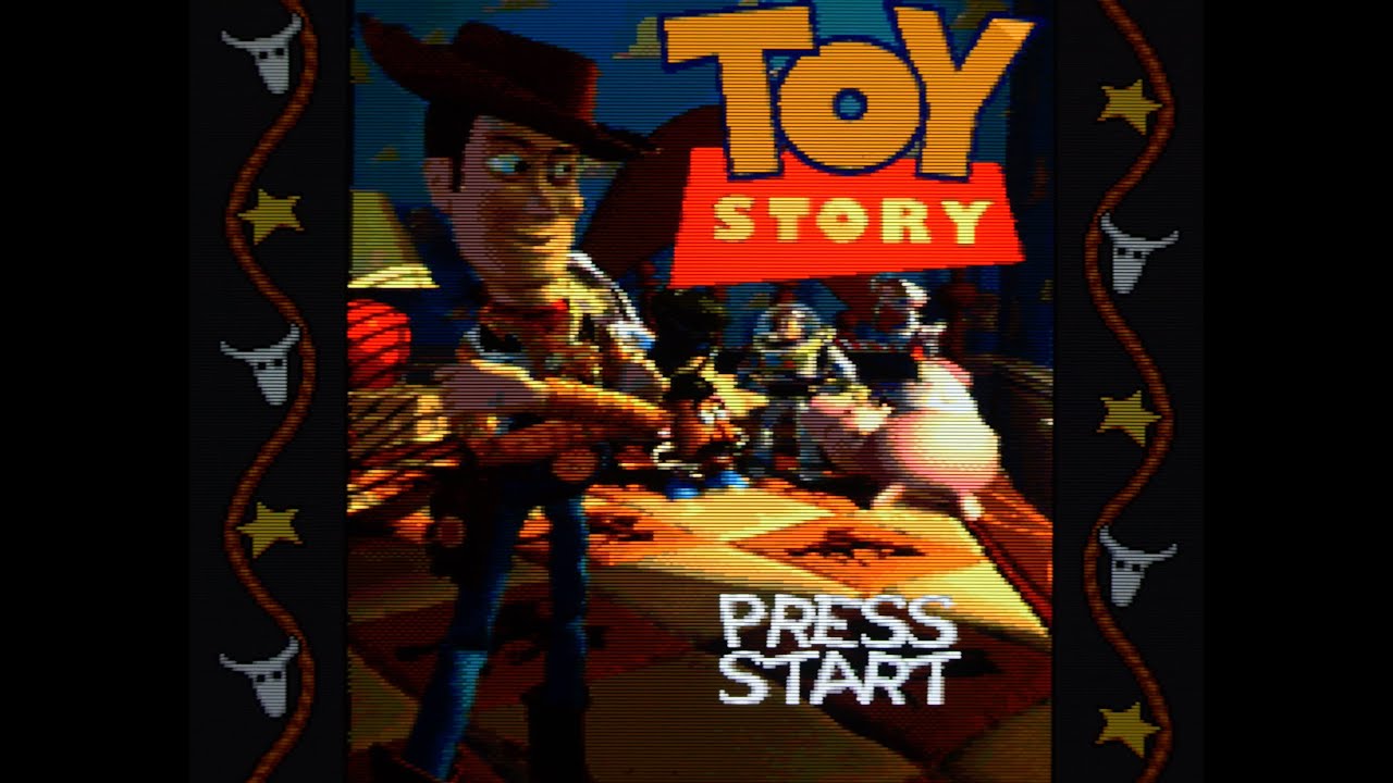 Toy Story Intro (Genesis) - Sony BVM-D32 (Reference CRT Monitor) - YouTube
