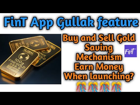 Fint App Gullak feature || Fint app saving feature || Fint app gold buy ...