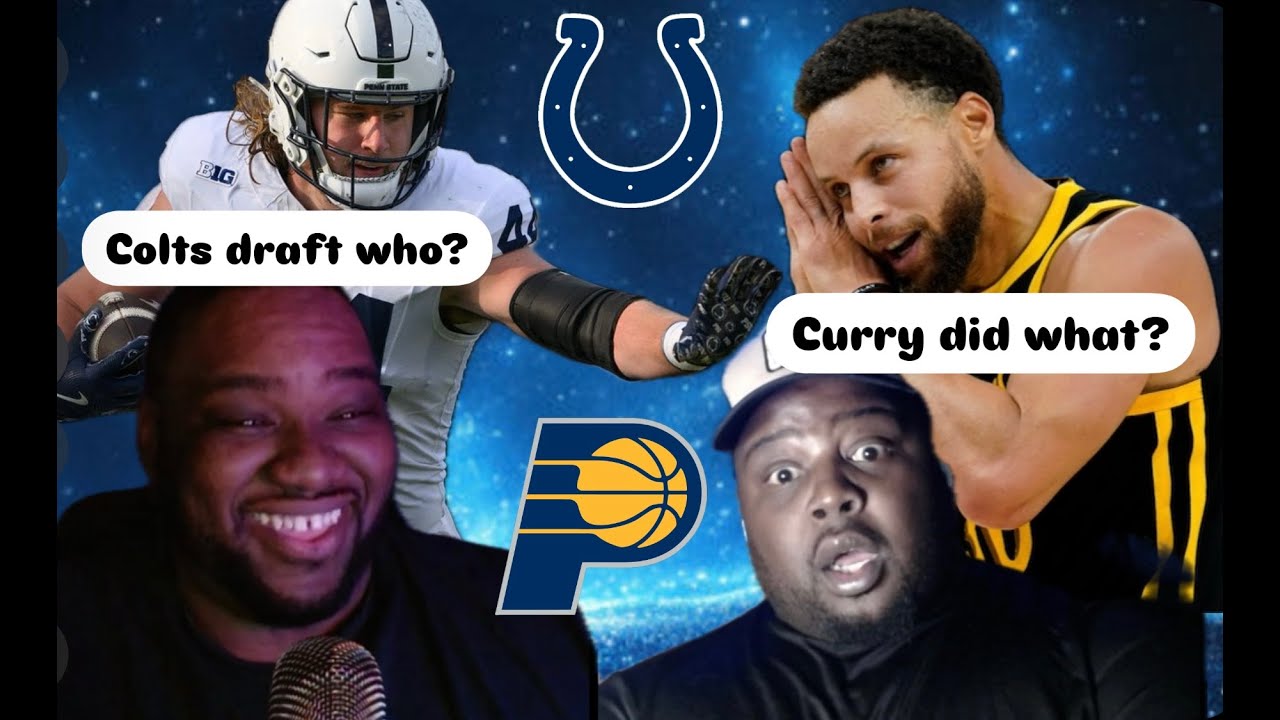 Steph Curry Goes Crazy in Orlando! Colts Draft Tyler Warren? Pacers Fly ...