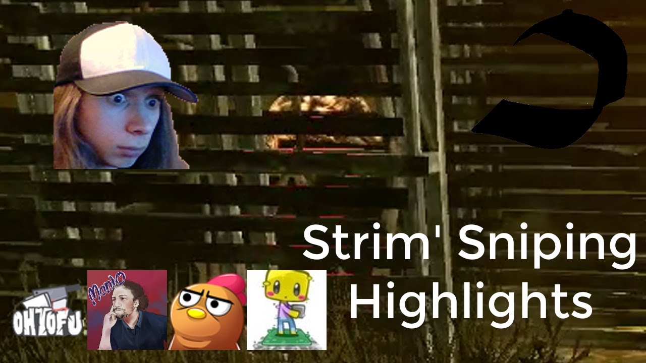 Strim' Sniping Adventures - DBD Highlights (ft. OhTofu, Monto, Geef ...