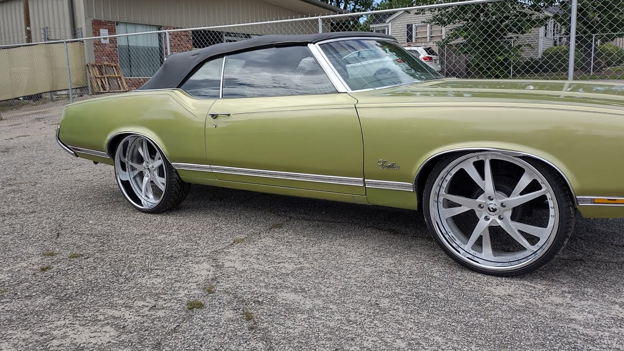 stitched by slick 71 cutlass custom console - YouTube