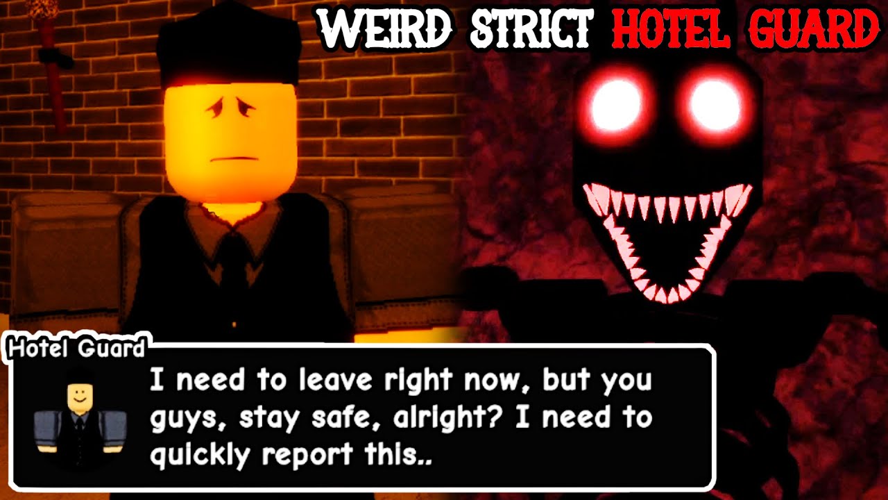 Roblox Weird Strict Hotel Guard CHAPTER 2 NIGHT 5 ENDING - YouTube