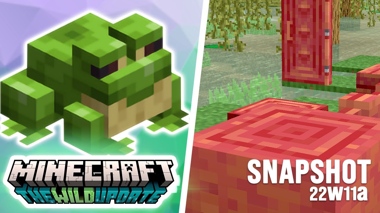 RANAS!! NUEVA MADERA!! Y MÁS!! | PRIMERA SNAPSHOT MINECRAFT 1.19 ...