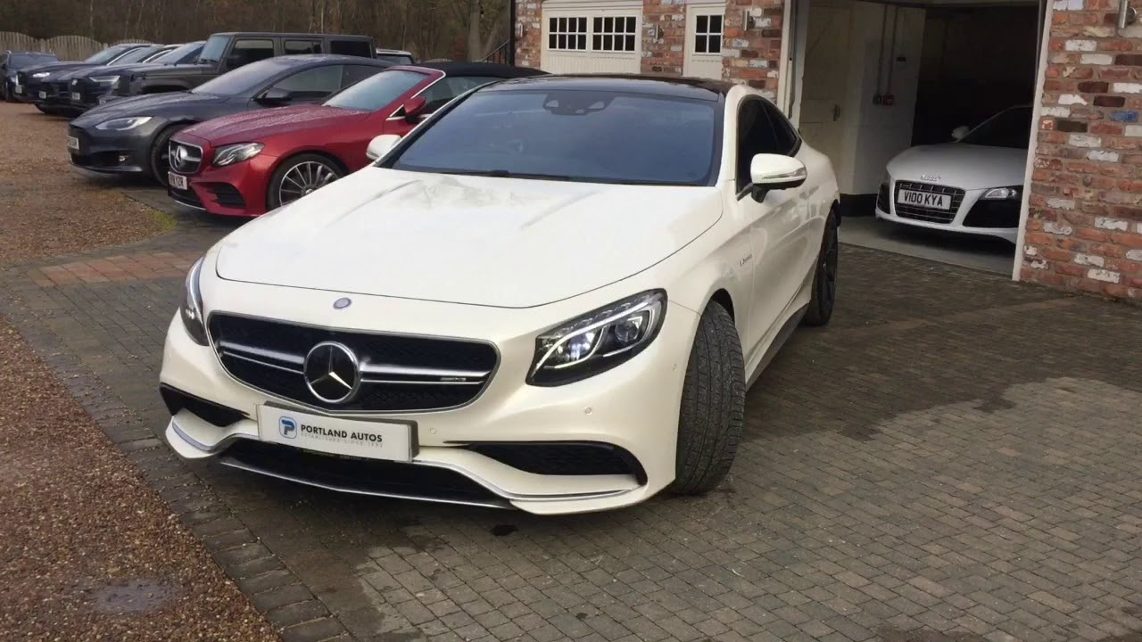 MERCEDES-BENZ S63 COUPE FOR SALE IN DESIGNO DIAMOND WHITE METALLIC ...