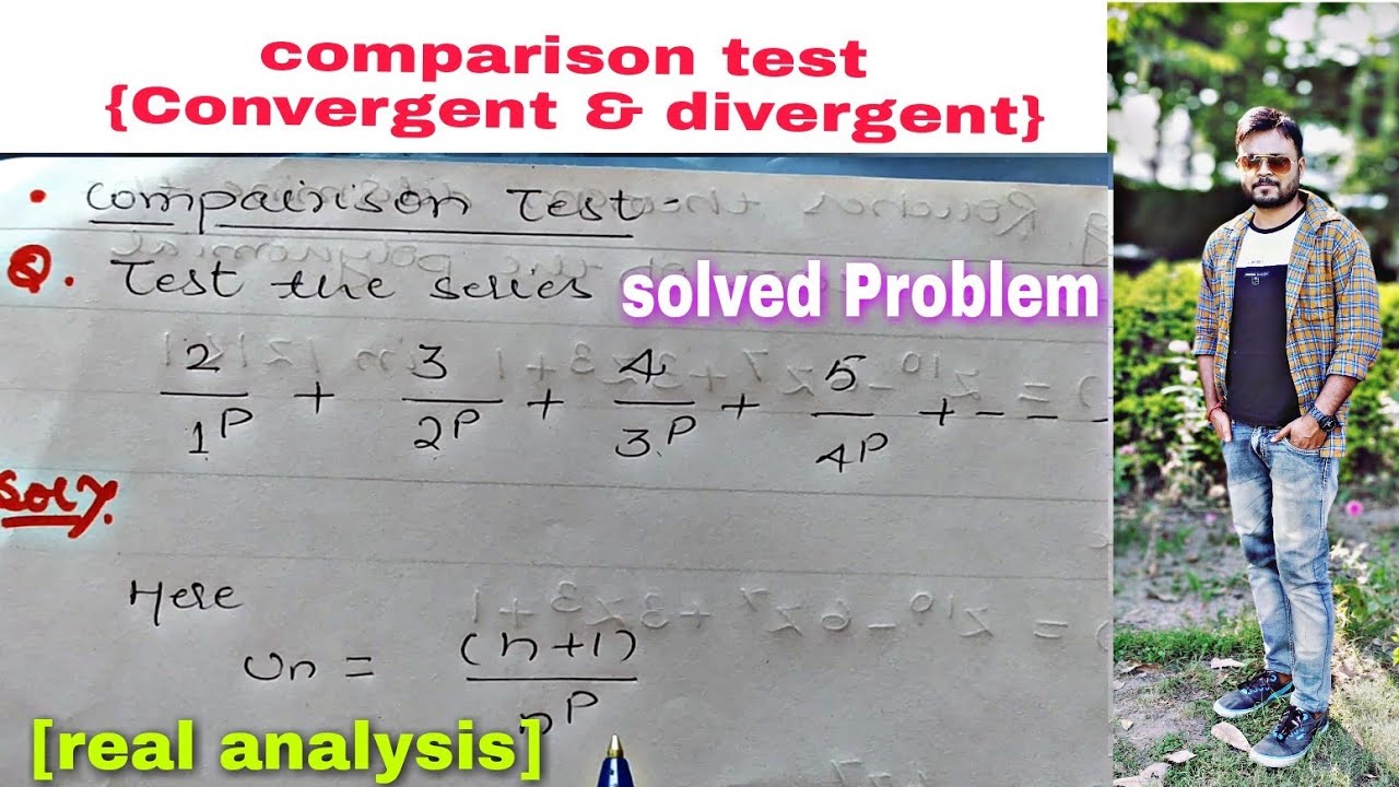 Comparison Test for infinite series | convergent and divergent ...