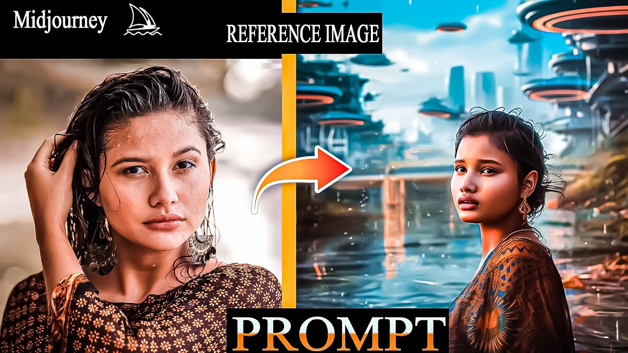 MidJourney Tutorial: Image Reference for Stunning Profile Pictures [v5.1] - YouTube