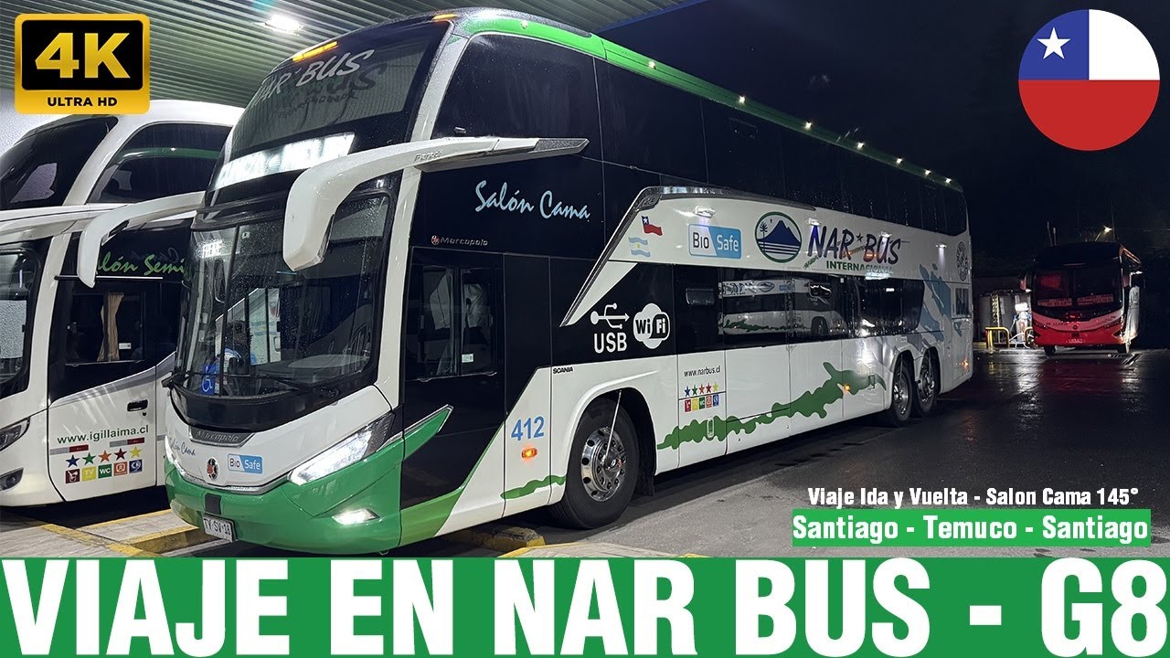 Viajando en Bus | Viaje en Nar Bus Salon Cama Santiago - Temuco ...
